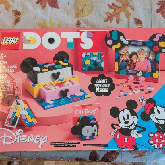 Lego | Toys | Lego Dots Disney Mickey Friends Creative Set Pink Blue ...